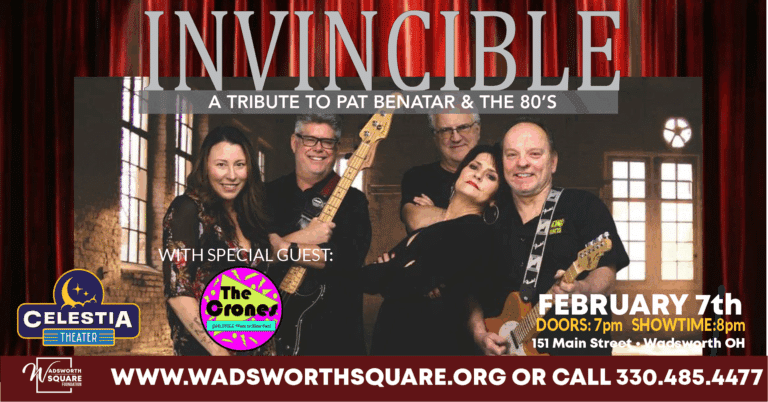 INVINCIBLE: The Music of PAT BENATER with The Crones - Wadsworth Square ...